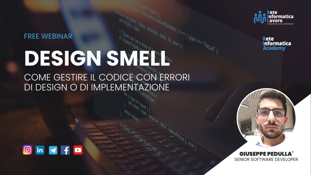 Design smell: come gestire il codice con errori di design o di ...